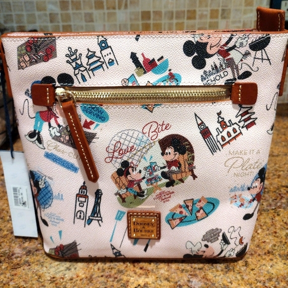 Dooney & Bourke | Bags | Mickey Minnie Mouse Dooney Bourke Crossbody ...